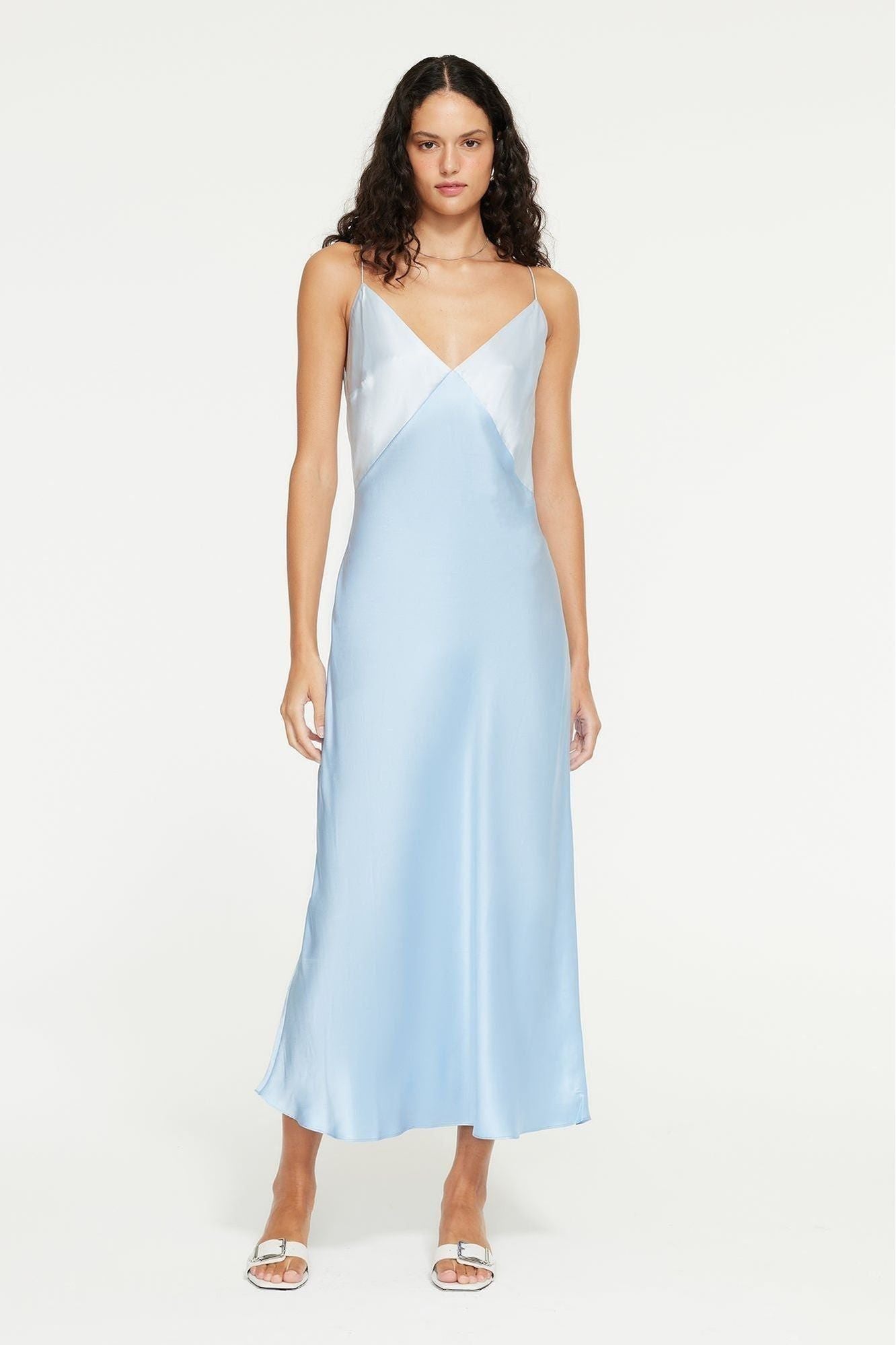 Ginia-Eclipse Maxi Dress-Blue – Eclipse Sample Sales