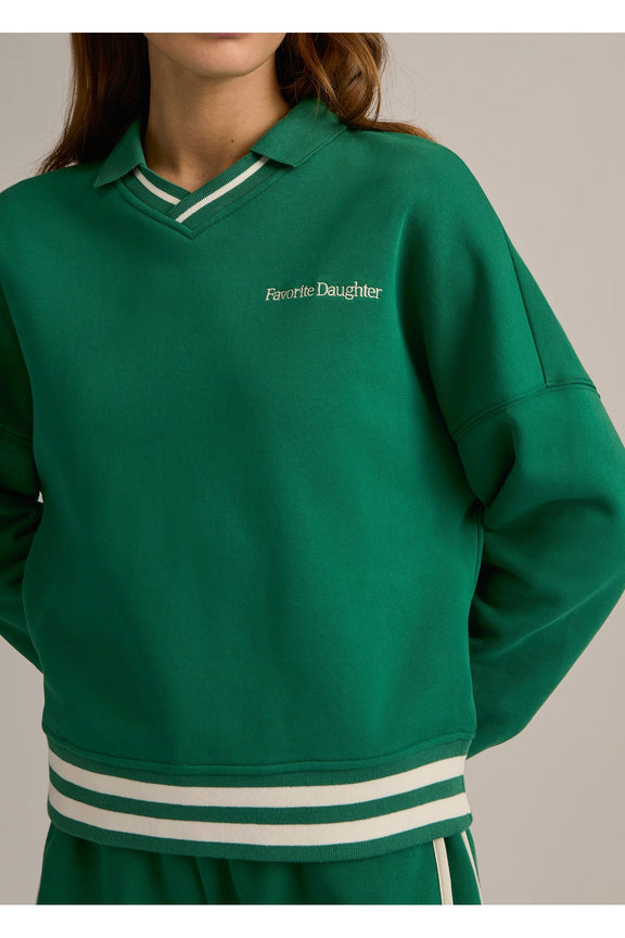 FAVORITE DAUGHTER | The Ivy League Rugby Sweater – Eclipse Sample Sales